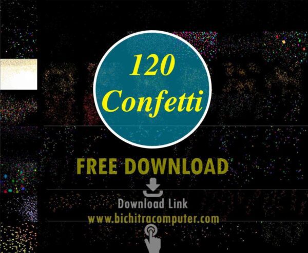 confetti overlay effect in photoshop free download » BC Creation