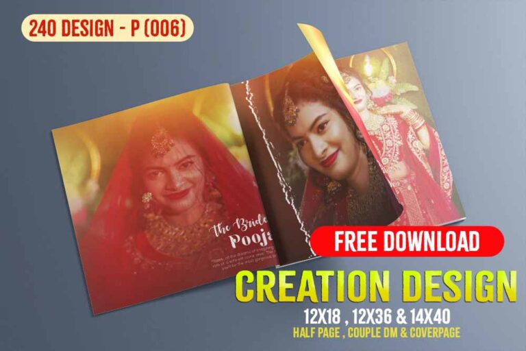 240 Attractive Haldi Wedding Album PSD dm Free Download 12×36 2025 » BC ...