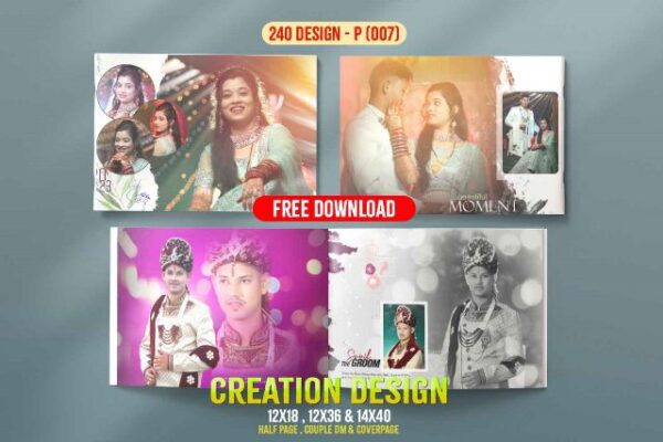 12x18 Birthday Creation Dm Design 240 PSD Free Download-Volume-007 » BC ...